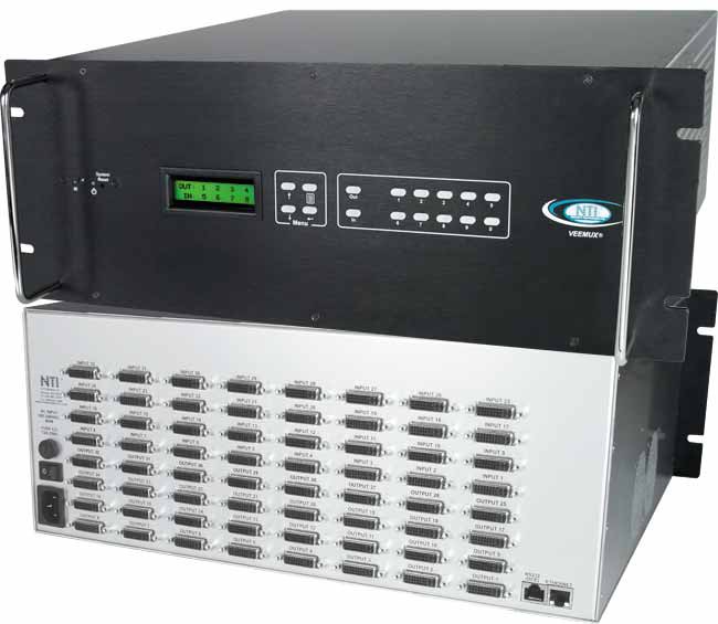 DVI Matrix Switch Digital Video 1080p HDTV switcher in out ethernet